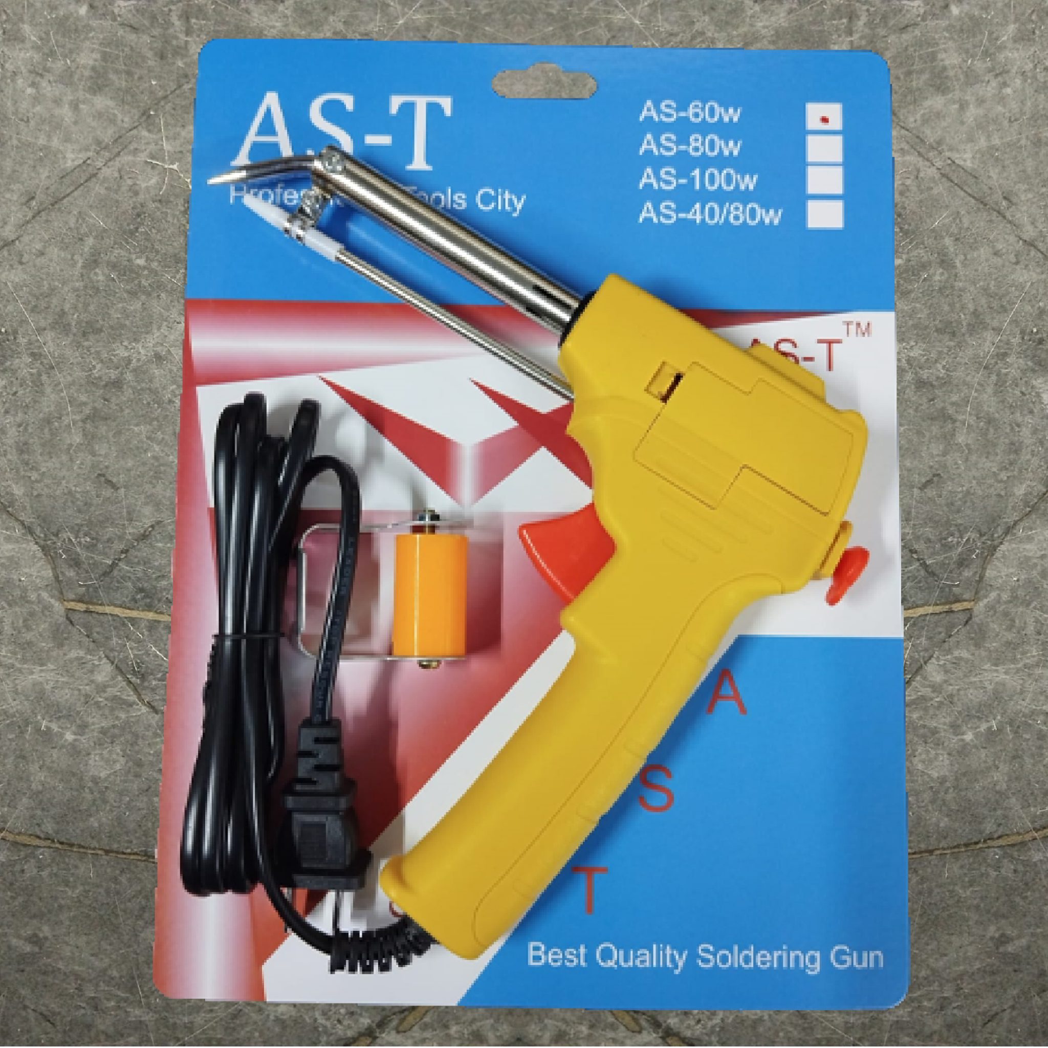 AS-T Soldering Gun With Solder Feeder 60w – Asian Tools Center
