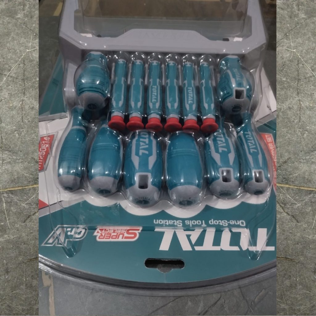 TOTAL THT250614 14 pcs Screwdriver and Precision Screwdriver Set ...