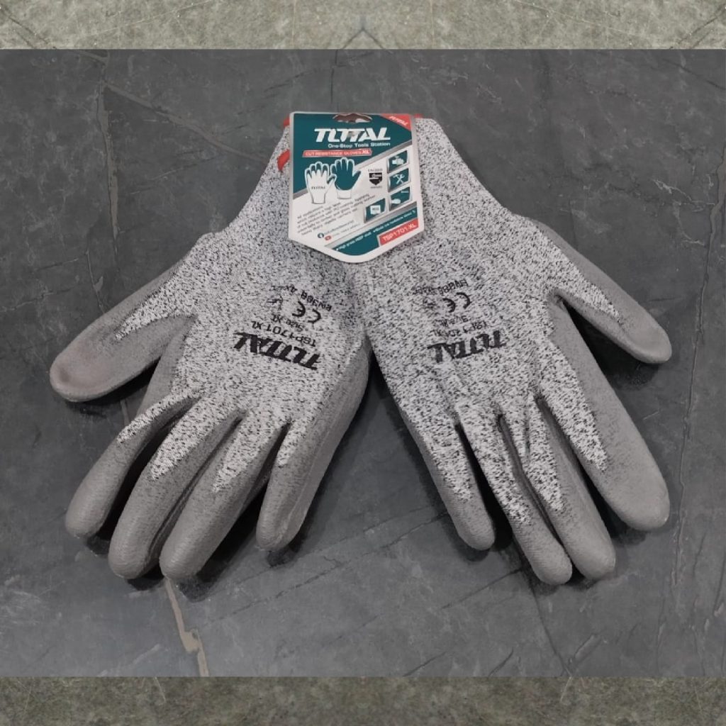 TOTAL TSP1701-XL Cut-Resistance Gloves – Asian Tools Center