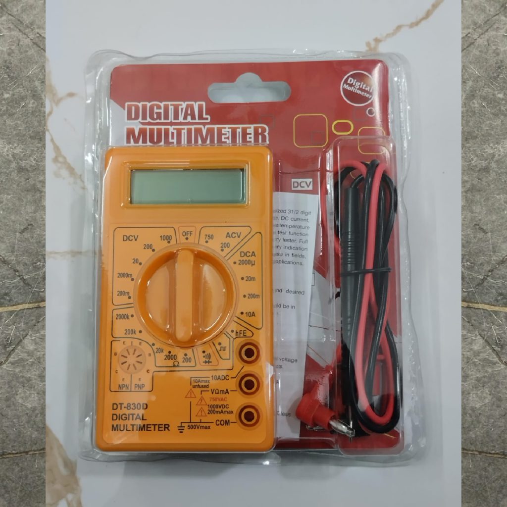 Digital Multimeter DT-830D – Asian Tools Center