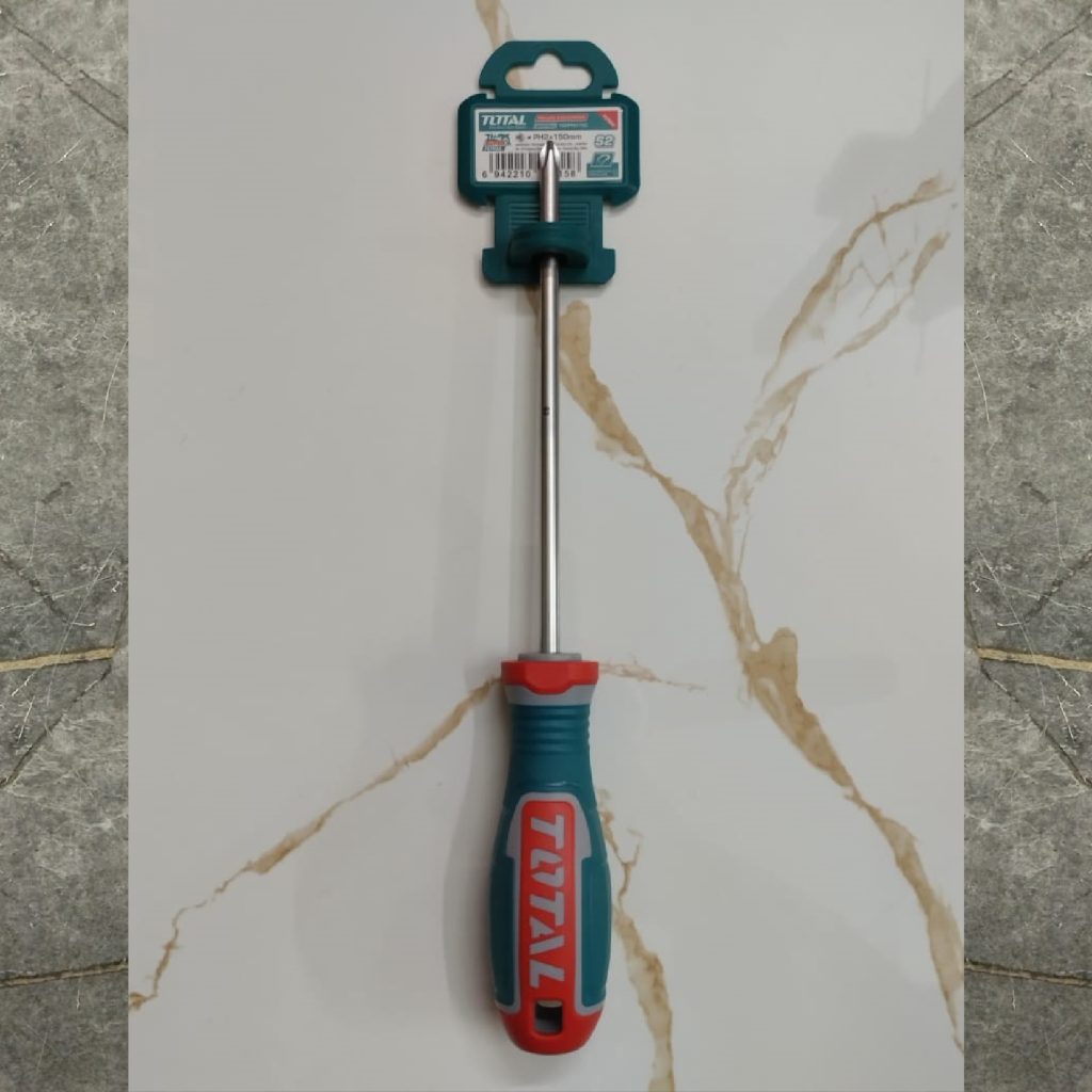 TOTAL TSDPH2150 S2 Phillips Screwdriver PH2*150mm – Asian Tools Center